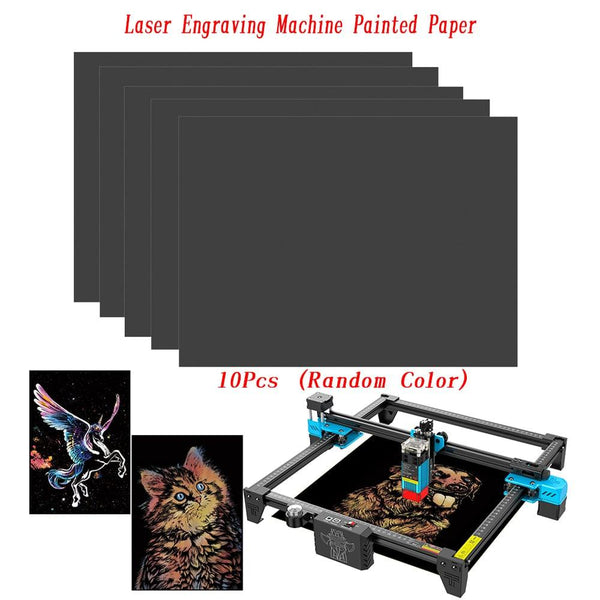 Twotrees Laser Engraving Color Gradient Drawing Paper Set